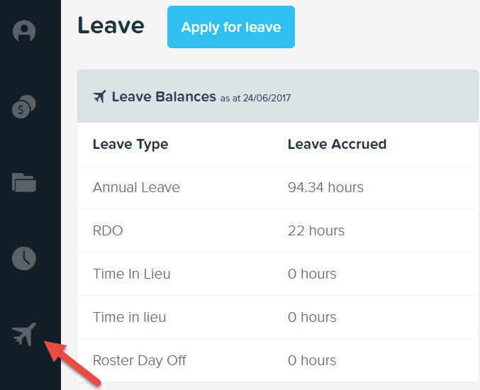 Leave Balances – Employee Help Zone (AU)
