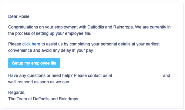 Employee Self Setup - Employee Process – Employee Help Zone (UK)